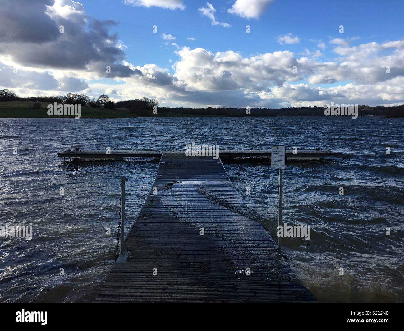 Water on jetty Stock Photo - Alamy