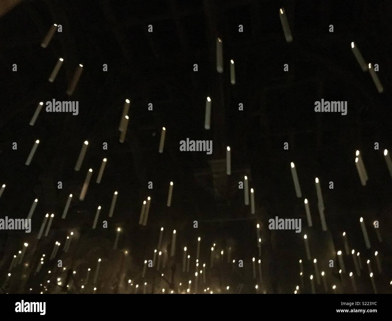 Ceiling candles hi-res stock photography and images - Alamy