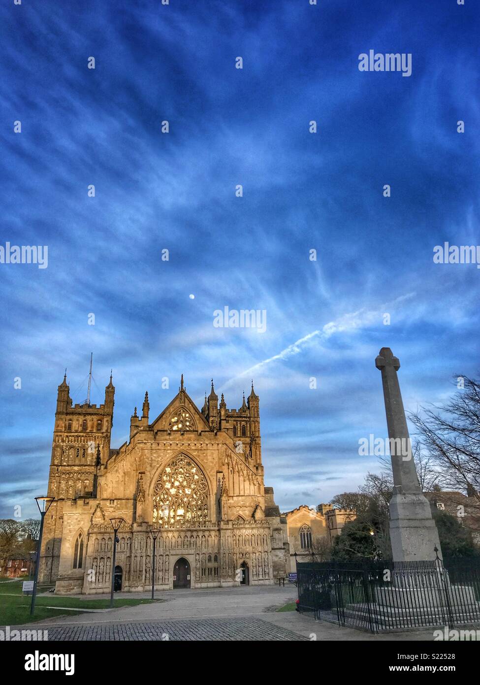 Exeter Cathedral, Devon Stock Photo - Alamy