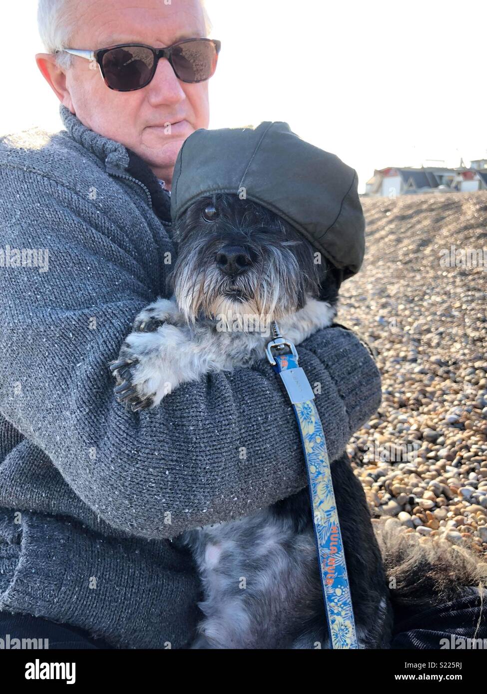 A chilly day at the beach Stock Photo - Alamy