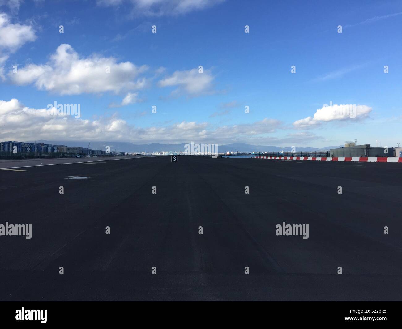 Gibraltar airport runway hi-res stock photography and images - Alamy