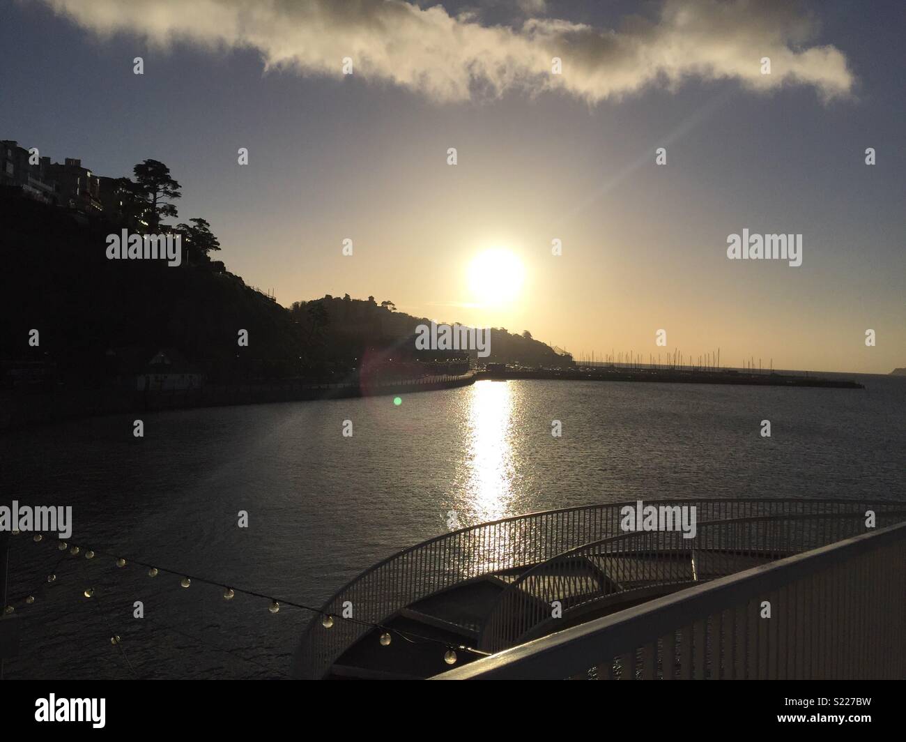 Torquay sunset hi-res stock photography and images - Alamy