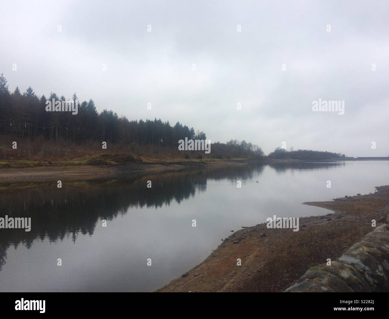 Wooded river scene hi-res stock photography and images - Alamy