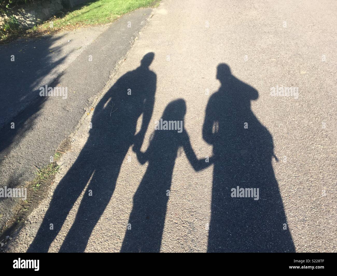 Shadows Of Family High Resolution Stock Photography and Images - Alamy