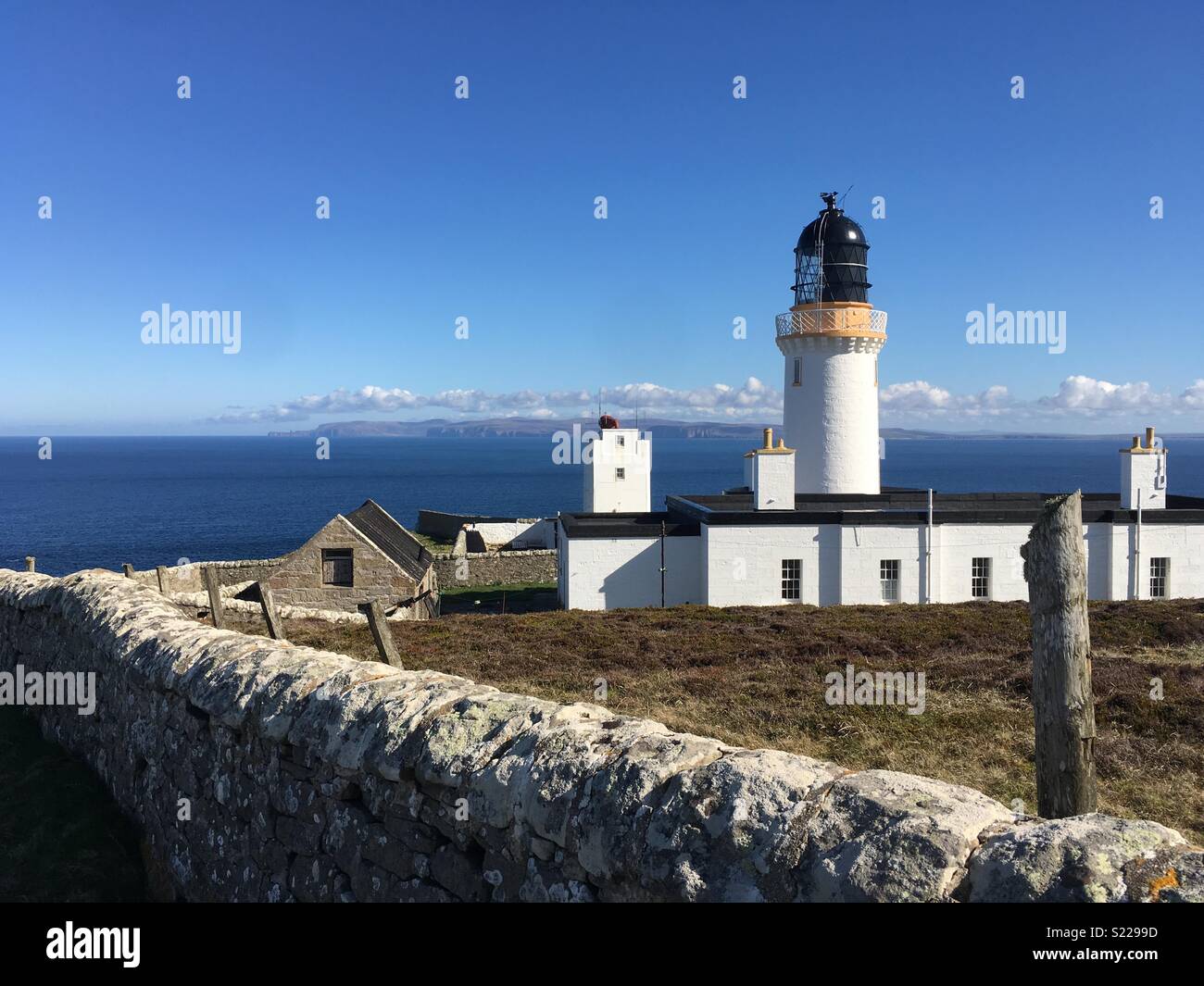 Dunnet Head Lighthouse Stock Photo - Alamy