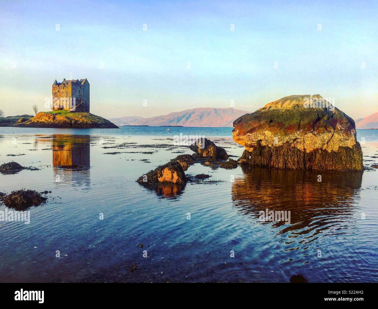Castle Stalker, Appin Stock Photo - Alamy