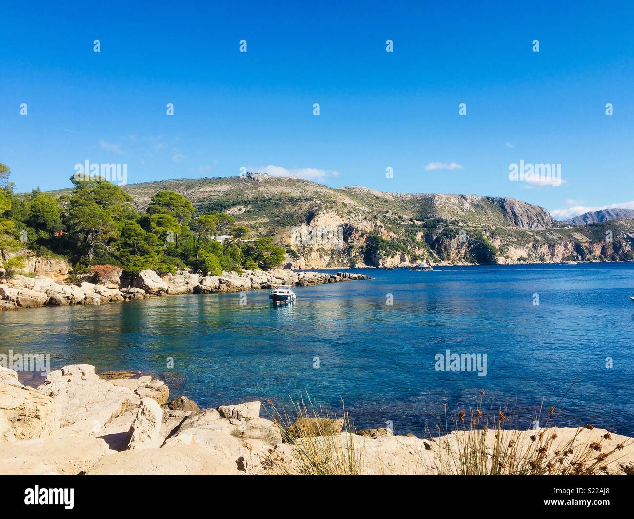 Lokrum island boat hi-res stock photography and images - Alamy
