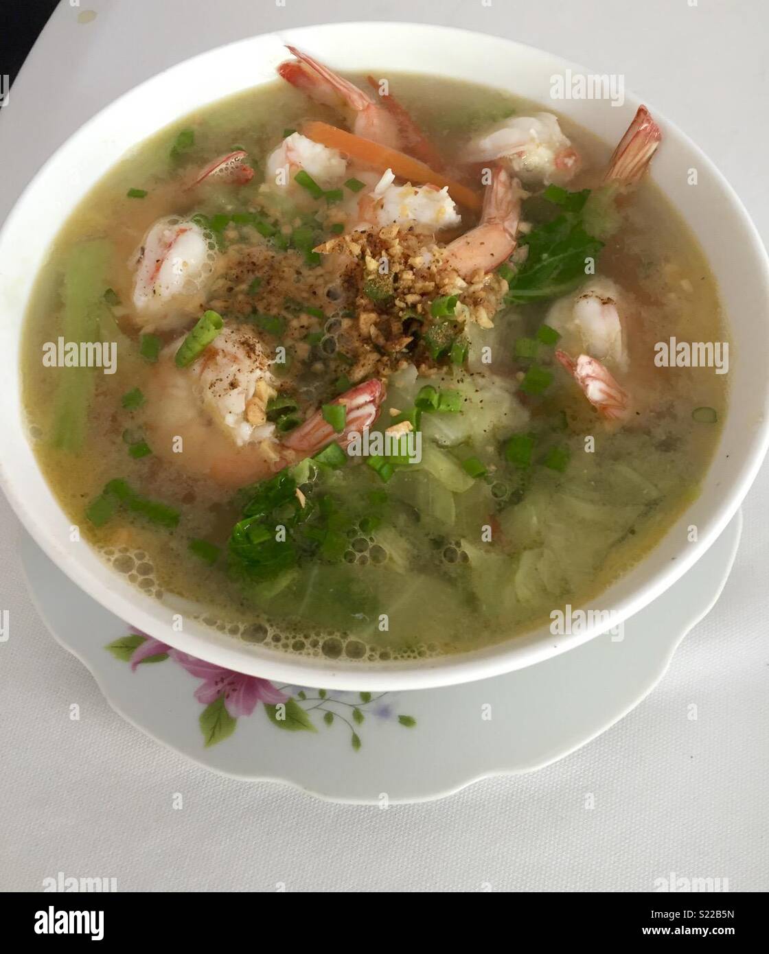 Vietnamese seafood Pho Stock Photo - Alamy