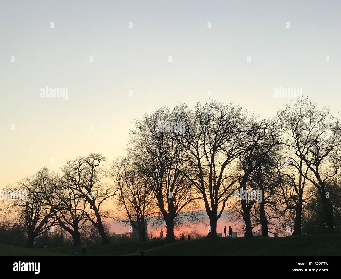 Coloured sunset hi-res stock photography and images - Alamy