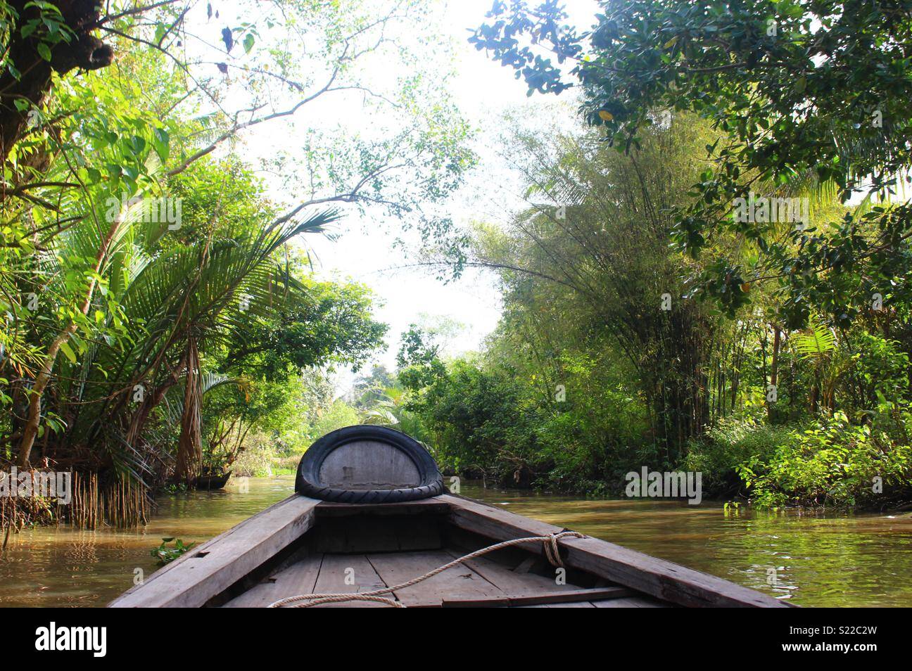 River view from a boat Stock Photo - Alamy