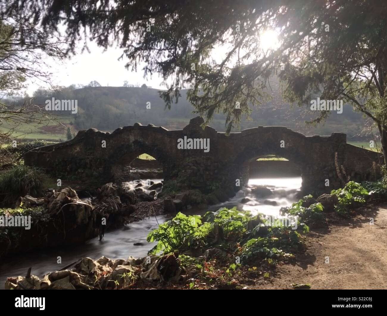 Running water bridge hi-res stock photography and images - Alamy