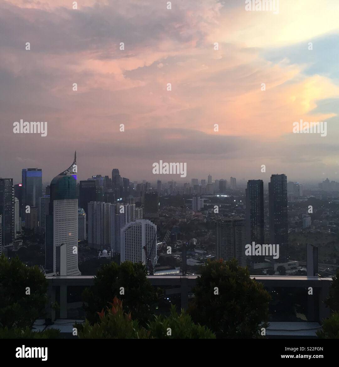Jakarta city view hi-res stock photography and images - Alamy