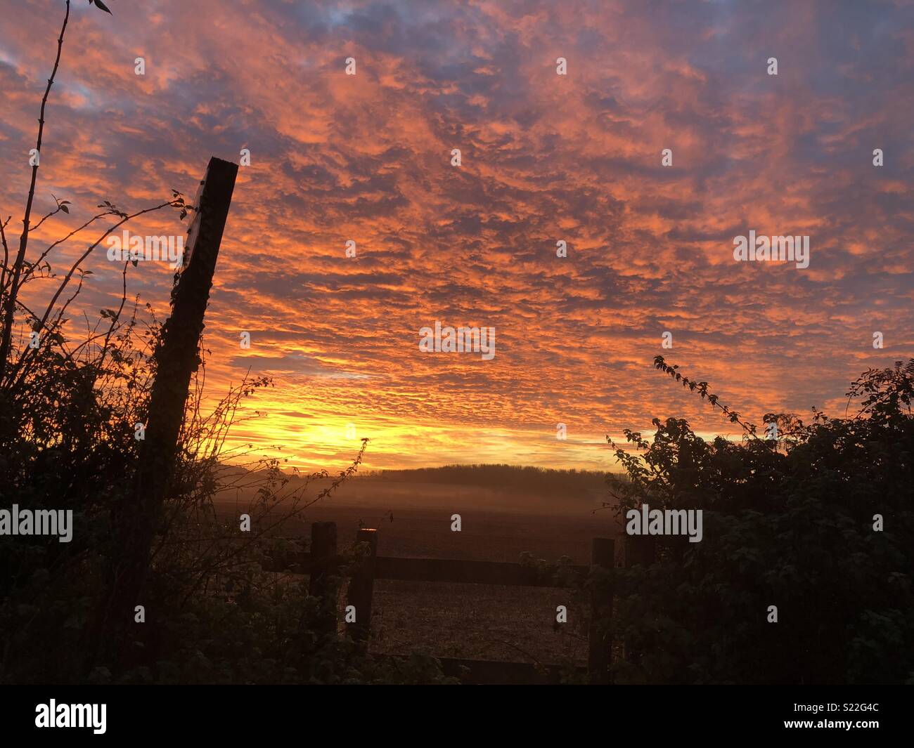Sunrise countryside hi-res stock photography and images - Alamy
