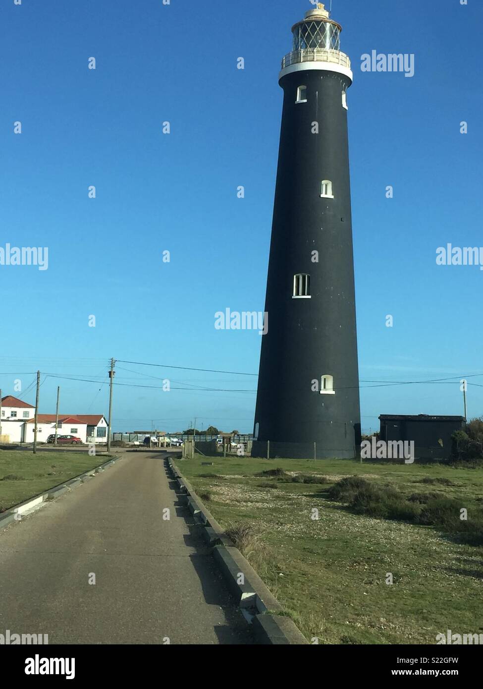 Dungeness lighthouse kent Stock Photo - Alamy