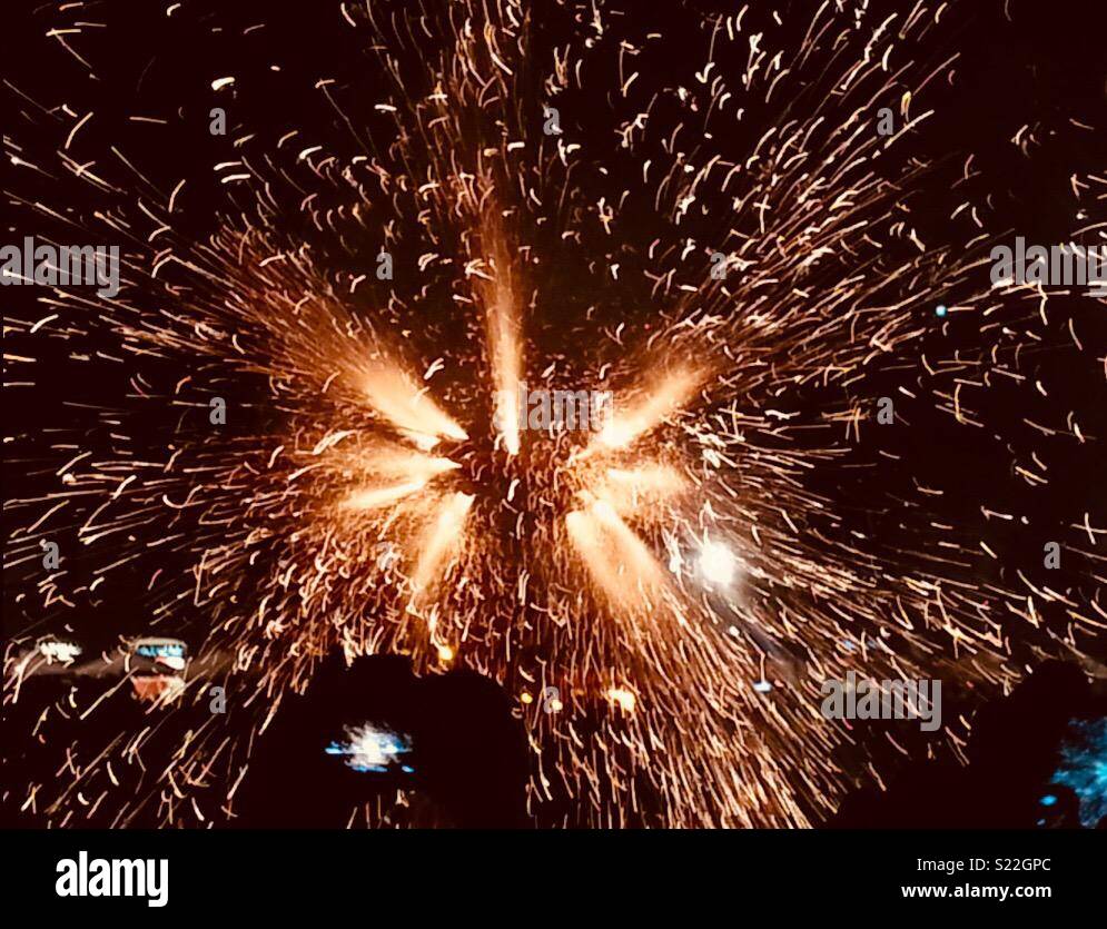 Close Up Fireworks High Resolution Stock Photography and Images - Alamy