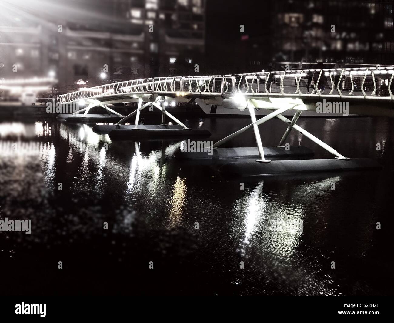 Black & White Bridge Stock Photo - Alamy