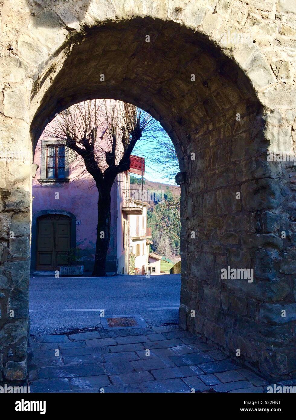 Italian Arch Brickwork Stock Photo - Alamy