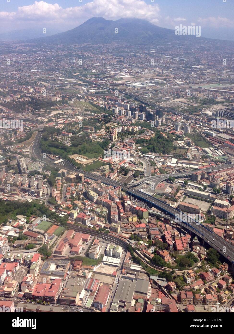 Vesuvius aerial hi-res stock photography and images - Alamy