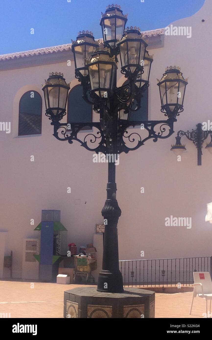 Beautiful street light Stock Photo - Alamy