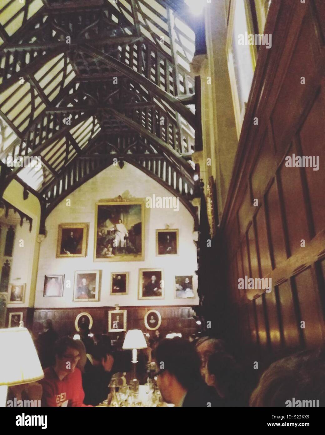 Exeter College Dining Hall High Resolution Stock Photography and Images ...