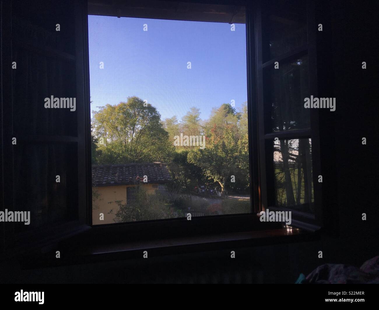 Good morning Tuscany Stock Photo - Alamy