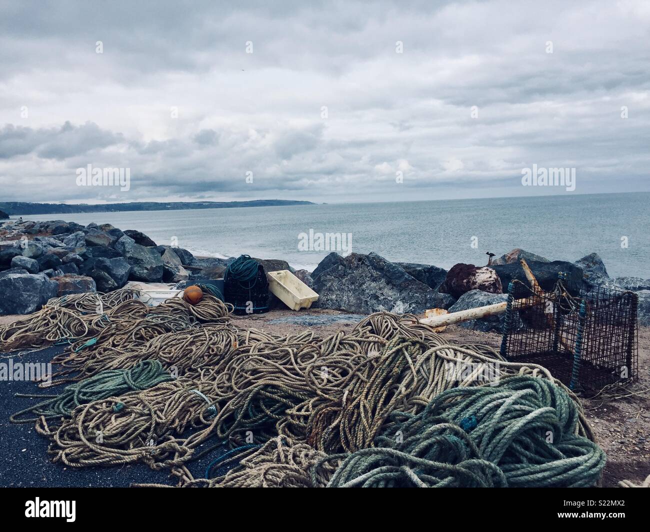 Devon coastal defence hi-res stock photography and images - Alamy