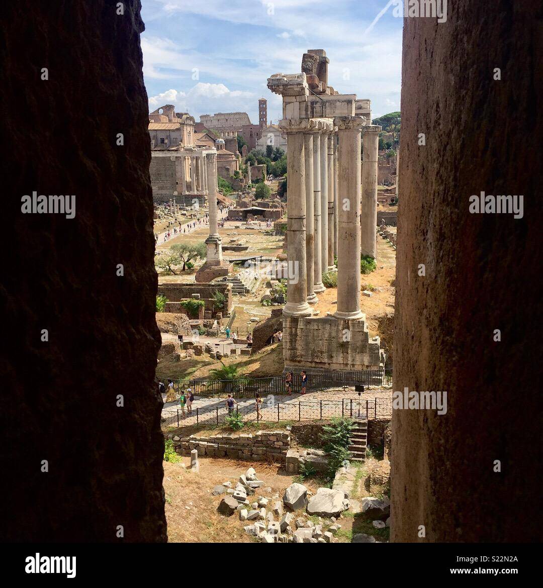 Forum romano hi-res stock photography and images - Alamy