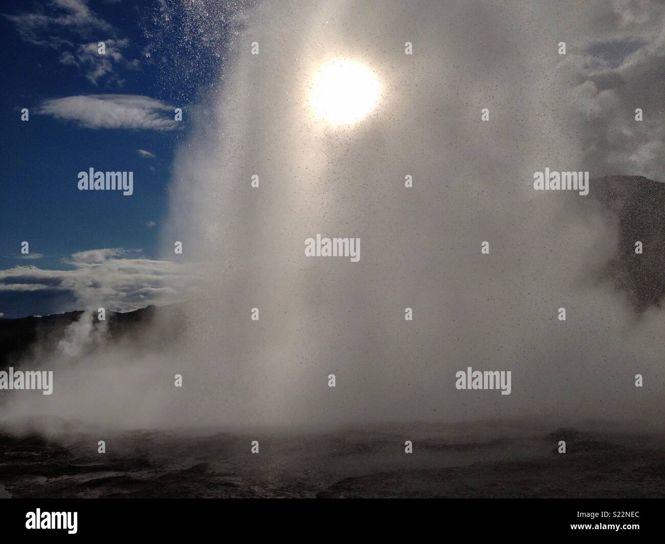 Exploding geyser hi-res stock photography and images - Alamy