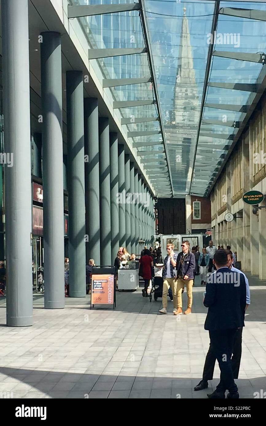 Building symmetry London Stock Photo - Alamy