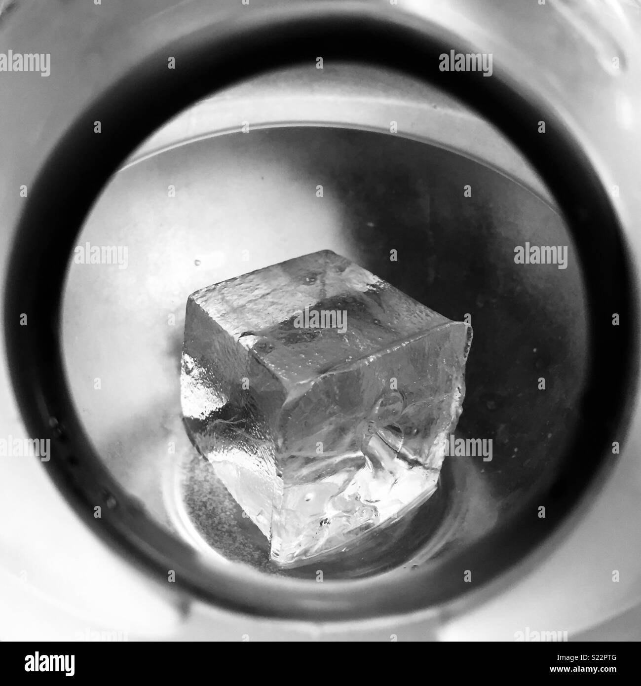 Ice Cooling Japanese Sake Stock Photo - Alamy