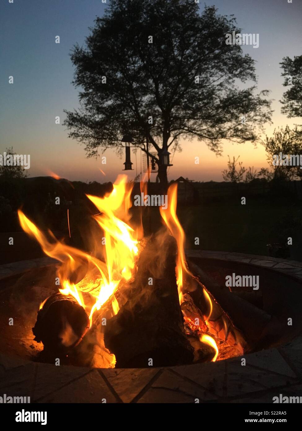 Dusk fire hi-res stock photography and images - Alamy