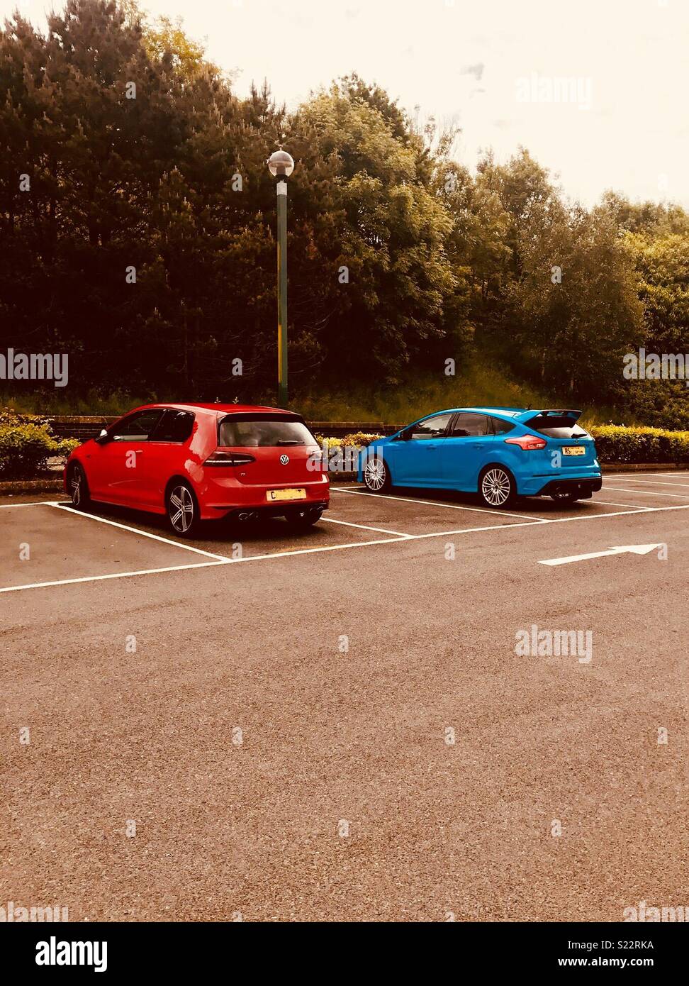 Red Hot Hatches Stock Photo - Alamy