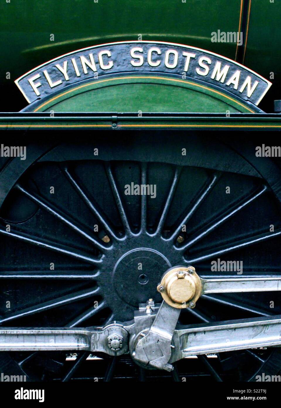 Flying scotsman green hi-res stock photography and images - Alamy