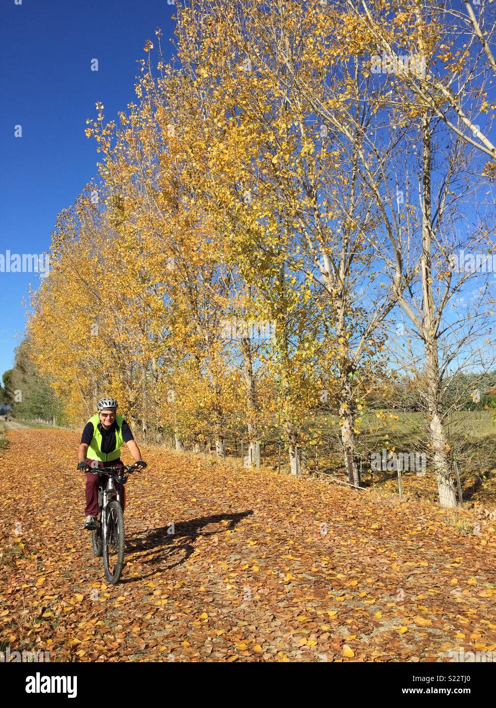 Cycling autumn hi-res stock photography and images - Alamy