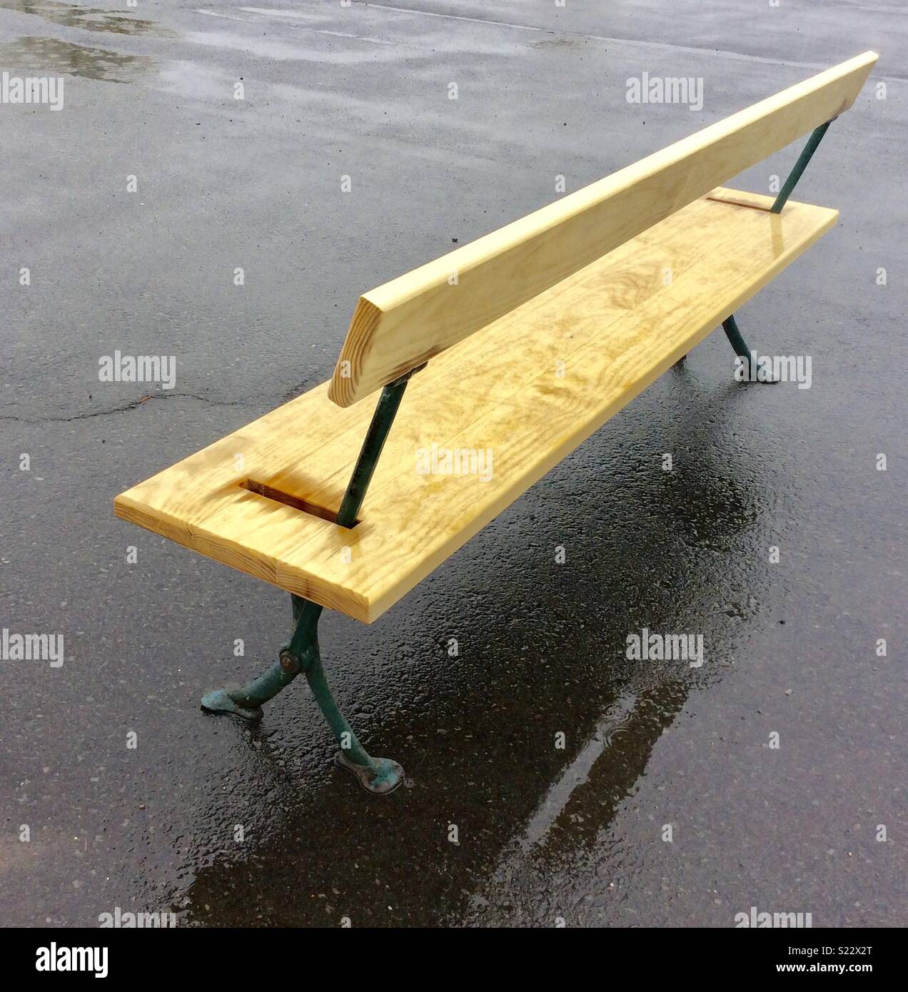 Tram Reversible Victorian Bench Stock Photo - Alamy