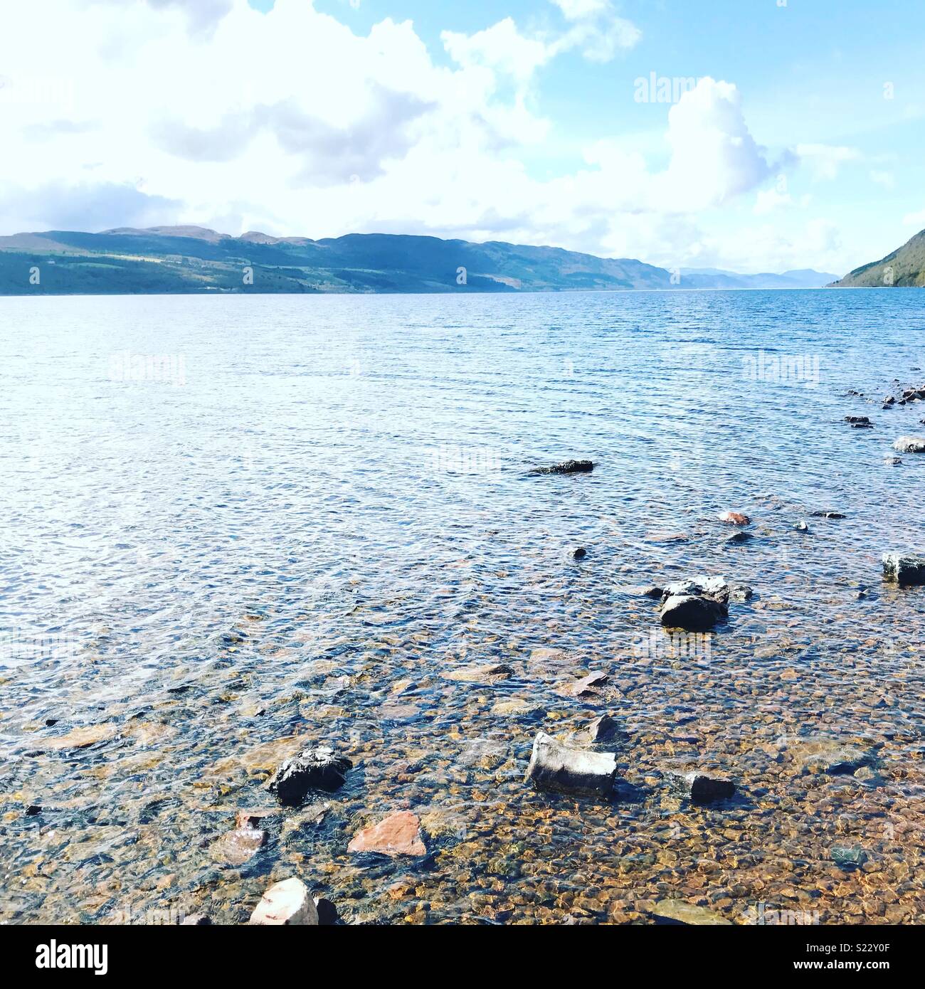 Scene of beauty and tranquility at #LochNess #Inverness #Scotland Stock ...