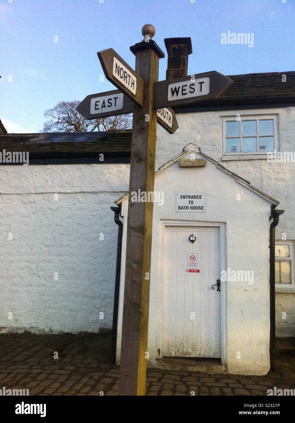 White wells bath house hi-res stock photography and images - Alamy