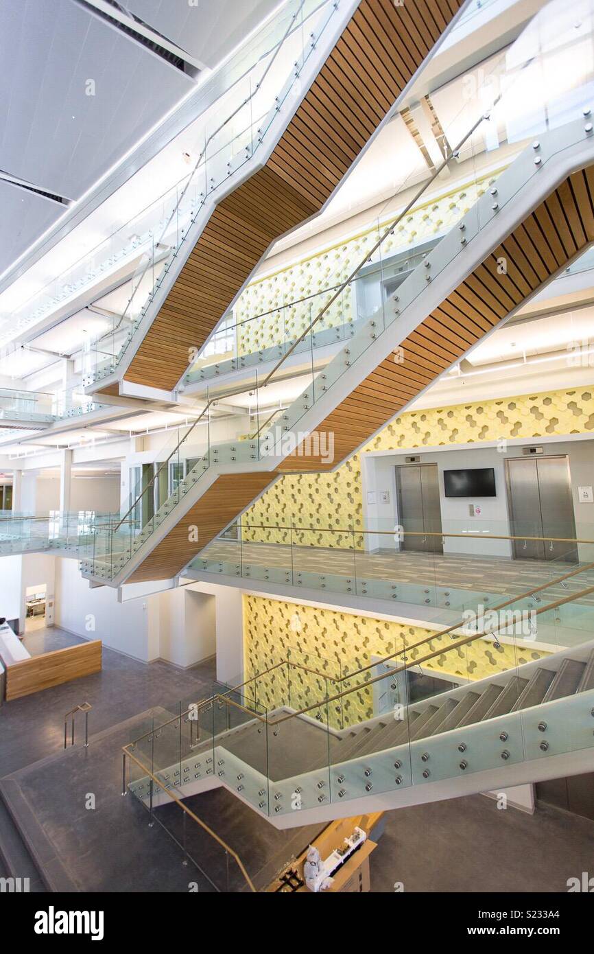 Atrium in building Stock Photo - Alamy