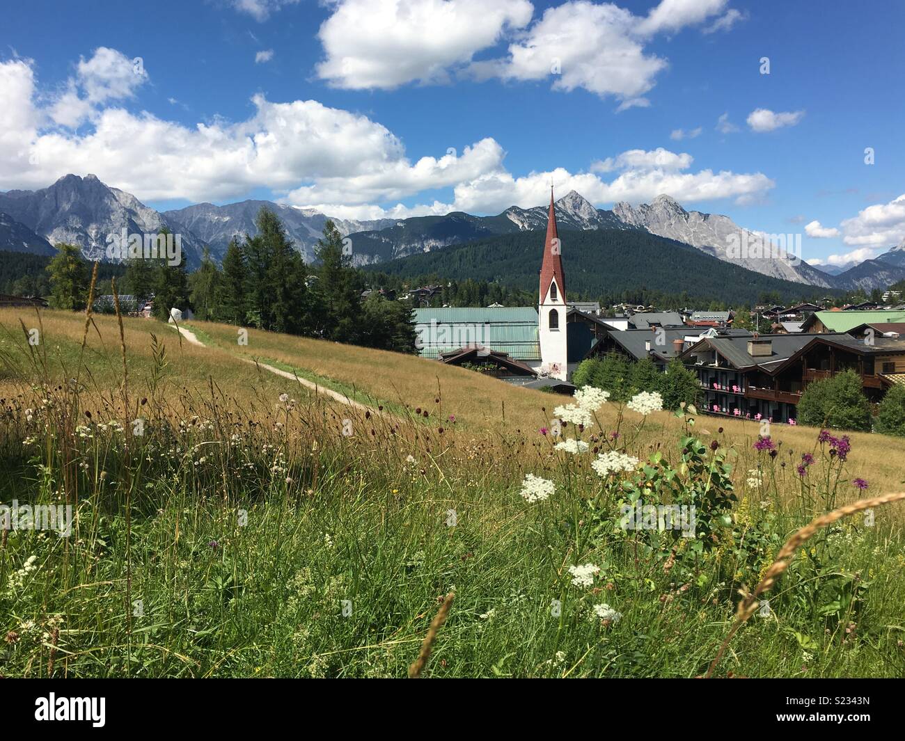 Austrian Tyrol - Beautiful Mountains and Lakes Stock Photo - Alamy