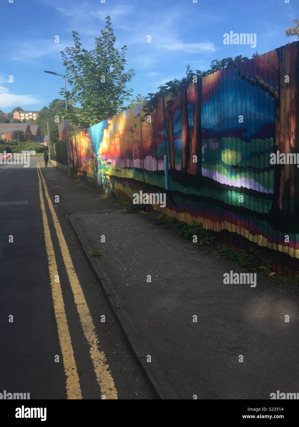 Street art In Hereford Stock Photo - Alamy