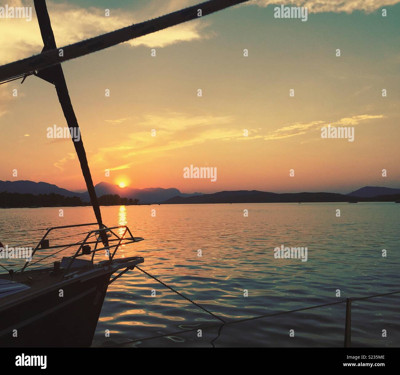 View off a boat Stock Photo - Alamy