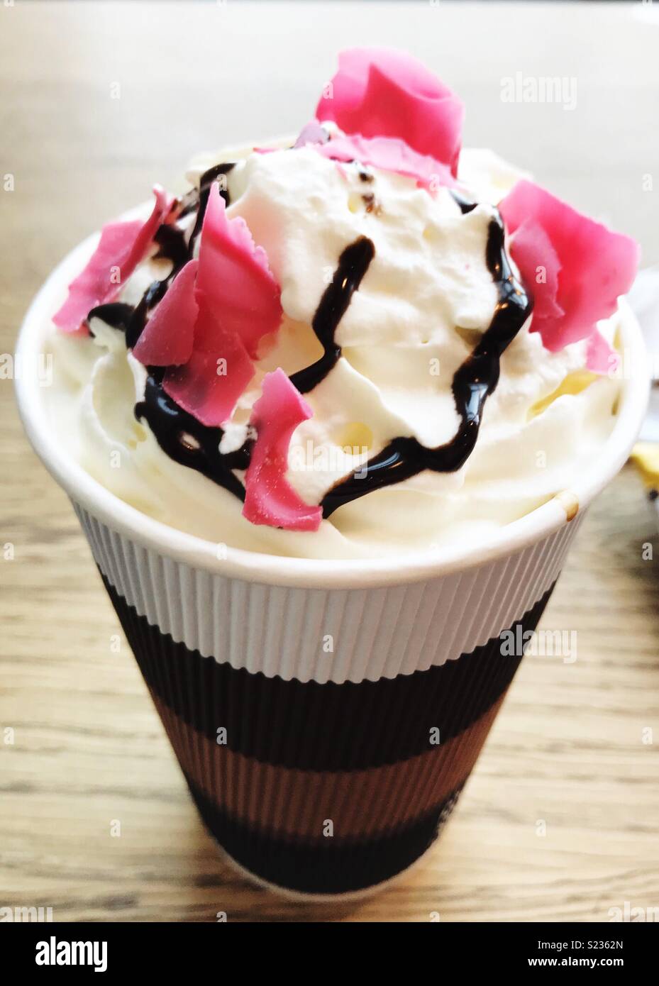 Pink coffee hi-res stock photography and images - Alamy