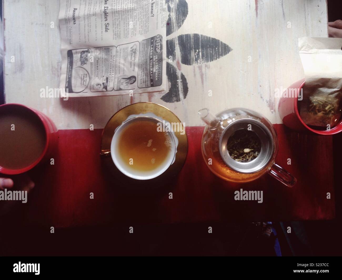 Tea coffee shop hi-res stock photography and images - Alamy