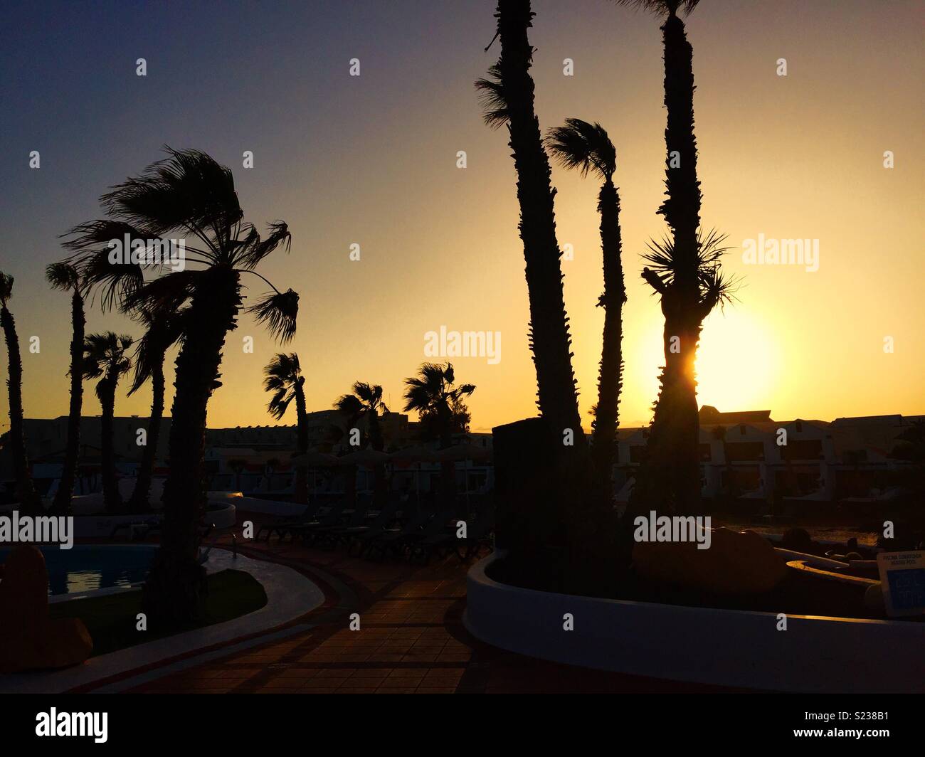 Lanzarote evening glow hi-res stock photography and images - Alamy