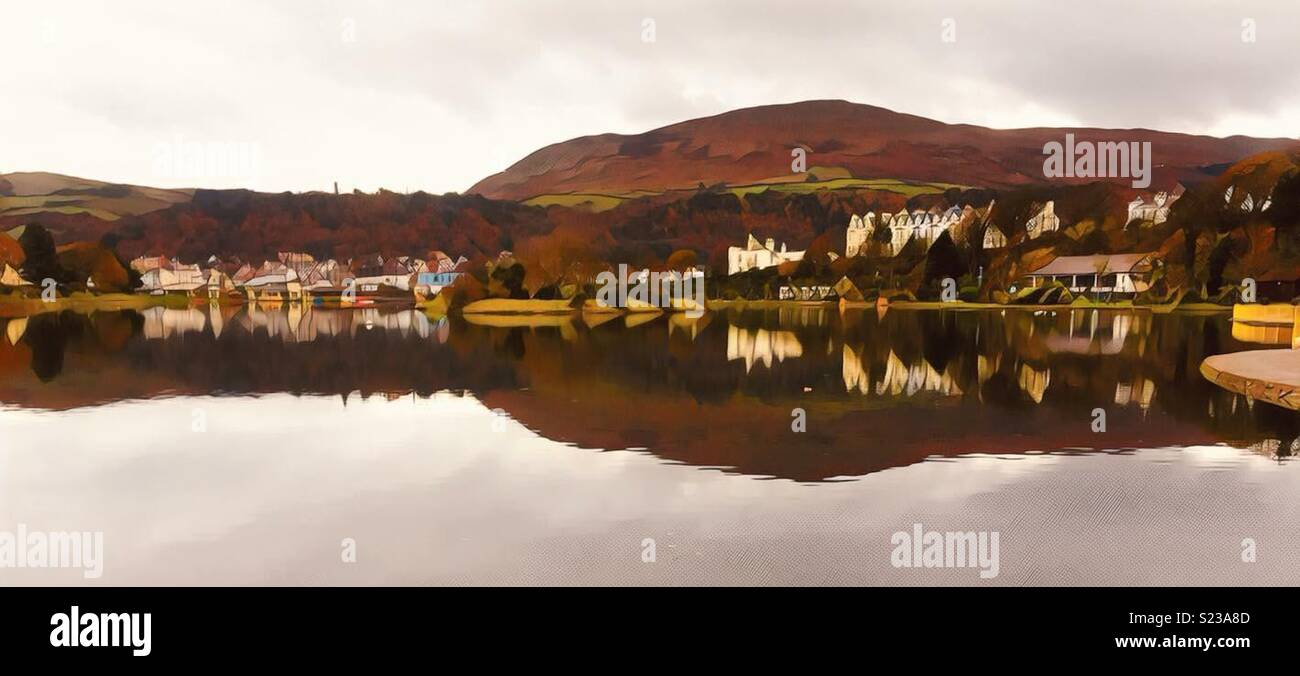 Mooragh park boating lake hi-res stock photography and images - Alamy