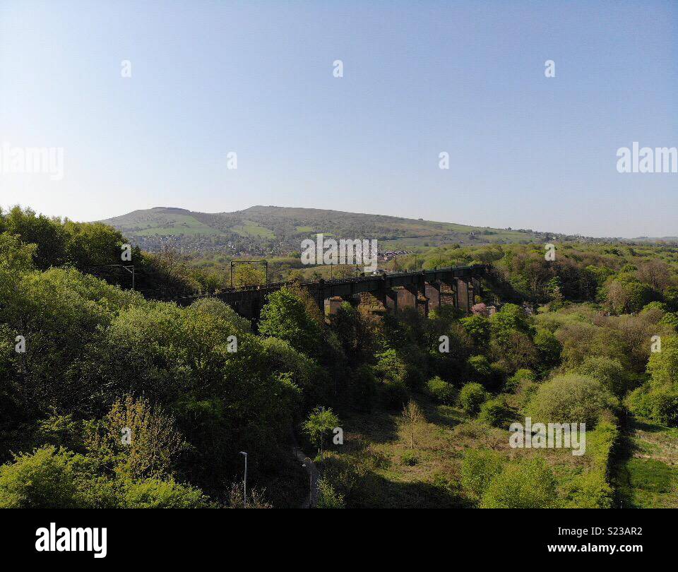 Dinting viaduct hi-res stock photography and images - Alamy