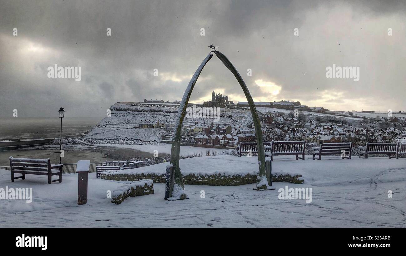 Whitby whale bones hi-res stock photography and images - Alamy