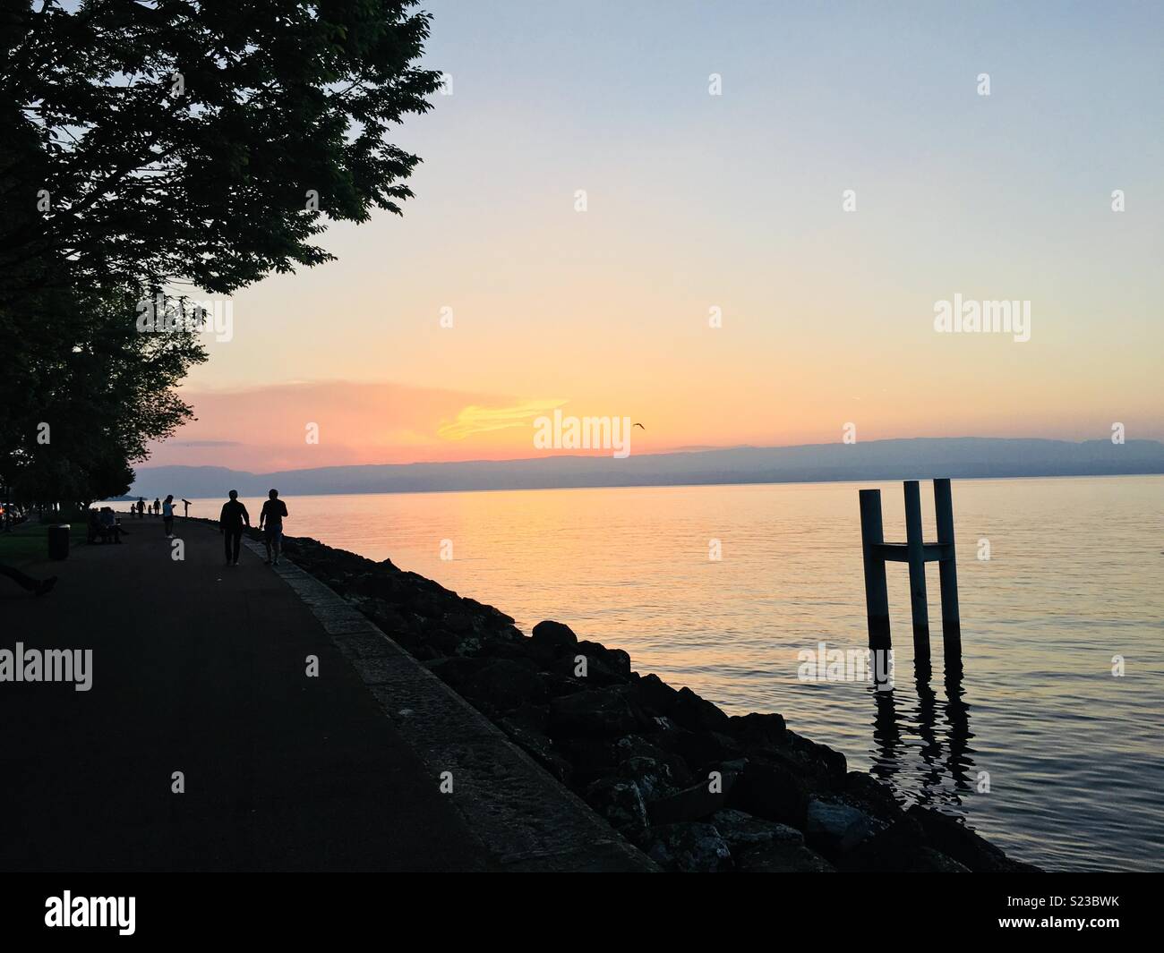 Evian lake geneva hi-res stock photography and images - Alamy