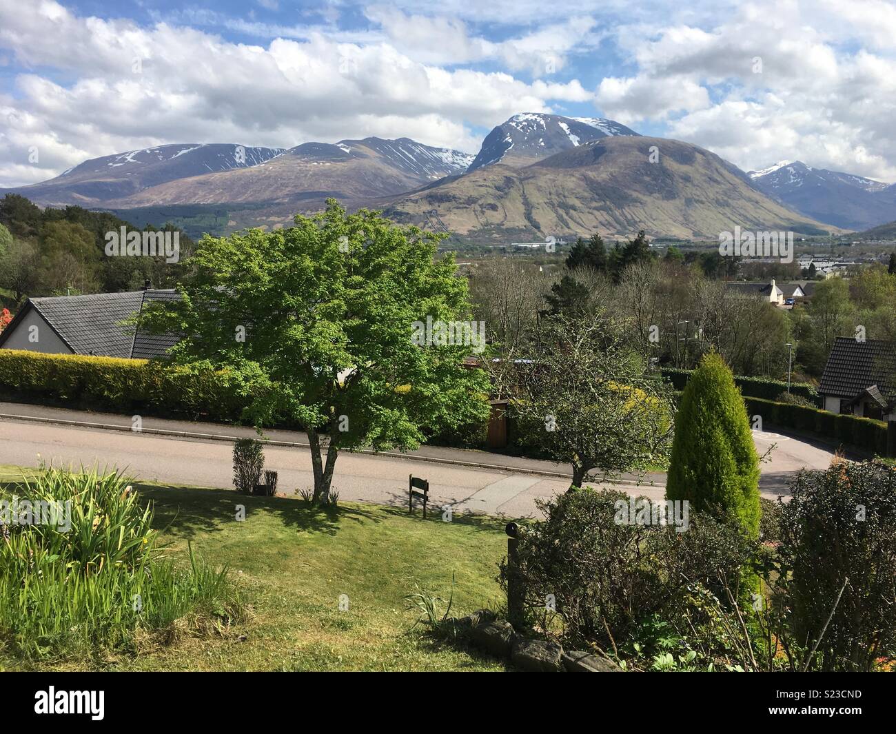 Fort William in the Highlands of Scotland Stock Photo - Alamy