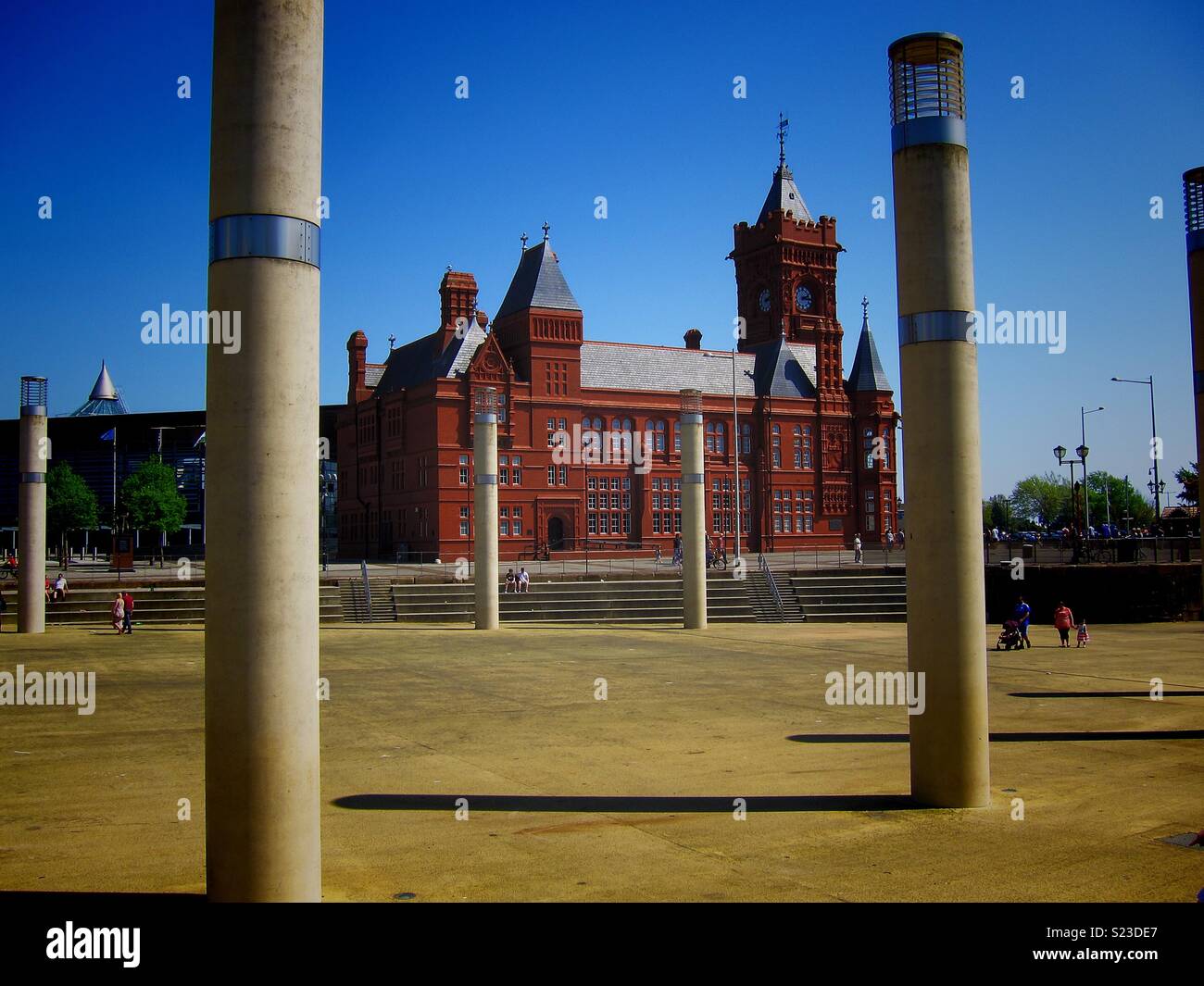 Pierhead building cardiff roald hi-res stock photography and images - Alamy